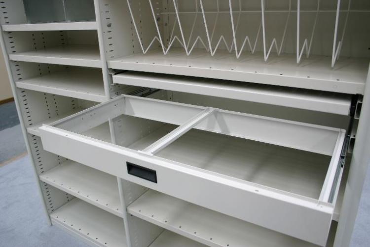 Smart Store steel Tambour door Cupboard lockable filing storage ...